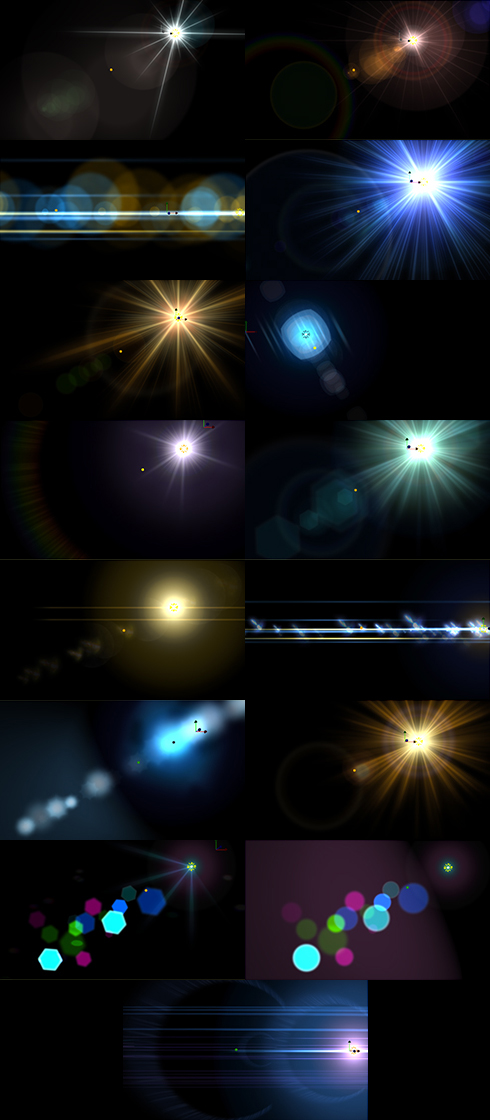 Free Lens Flare Setups for Autodesk Smoke 2013 - The Beat: A Blog by ...