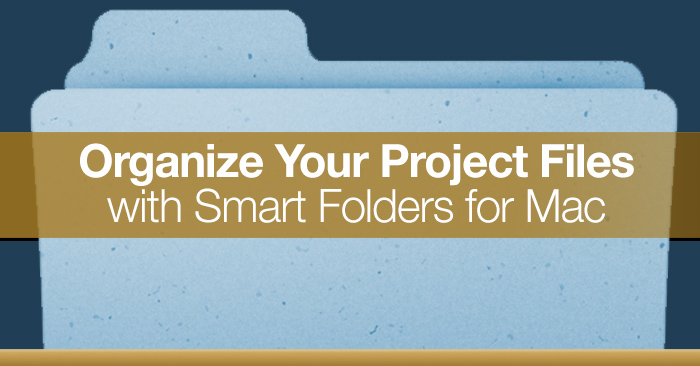 Organize Your Video Editing Projects with Smart Folders - The Beat: A ...