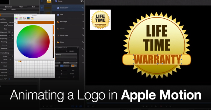 Animating a Logo or Icon in Apple Motion - The Beat: A Blog by PremiumBeat