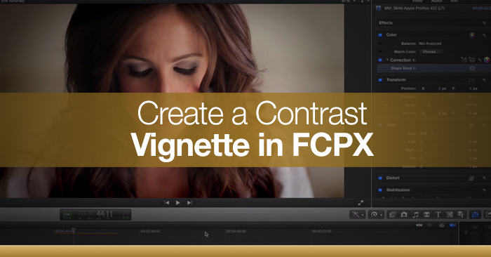 Creating a Contrast Vignette in FCPX - The Beat: A Blog by PremiumBeat
