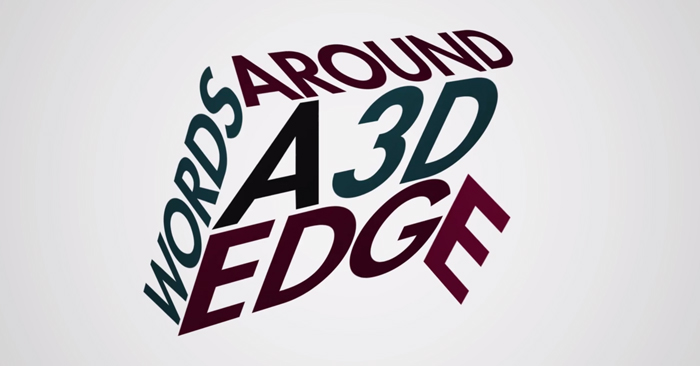 After Effects Video Tutorial: 3D Corner Text - The Beat: A Blog by ...