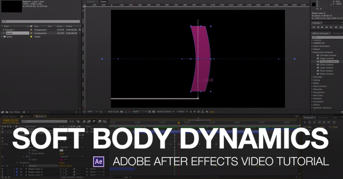 After Effects Video Tutorial: Physics & Soft-Bodied Dynamics - The Beat ...