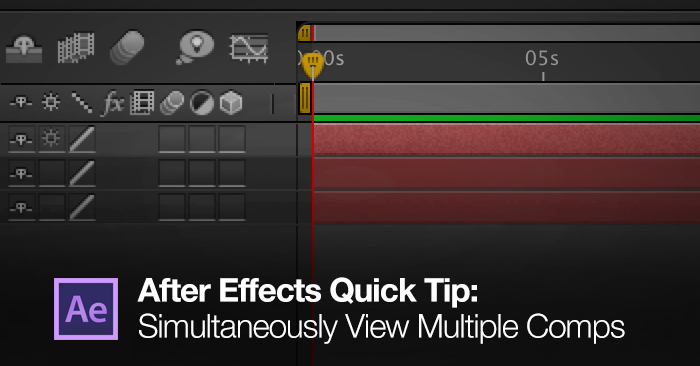 After Effects Tip: Simultaneously View Multiple Compositions - The Beat: A Blog by PremiumBeat