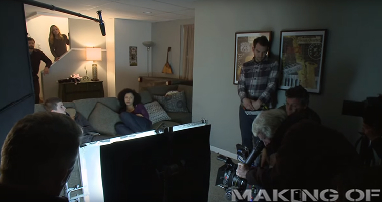 Simulating Light From A Screen