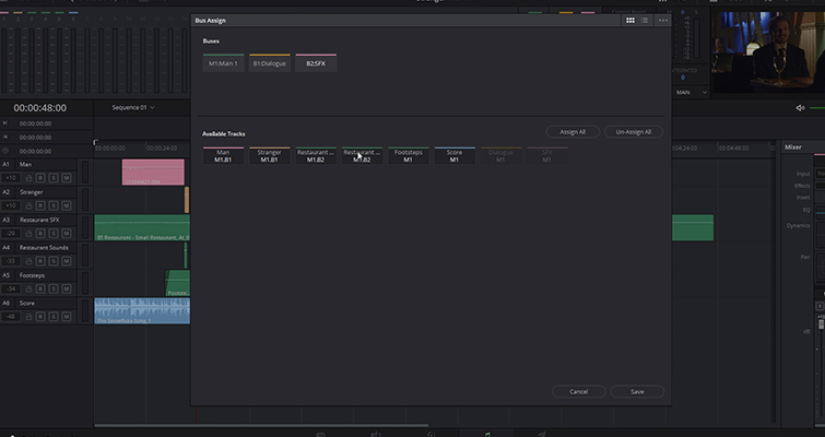 Learn How To Create A Submix In DaVinci Resolve 14