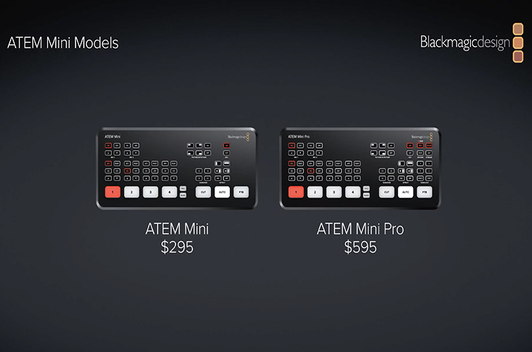 Blackmagic Announces New ATEM Mini Pro and Other Updates