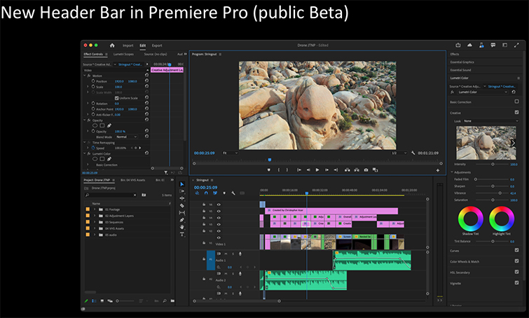New Premiere Pro Public Beta: Adobe Reimages Import/Export Workflows