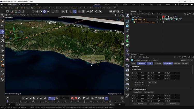 Create Real-World 3D Terrain in C4D with DEM Earth - The Beat: A Blog ...